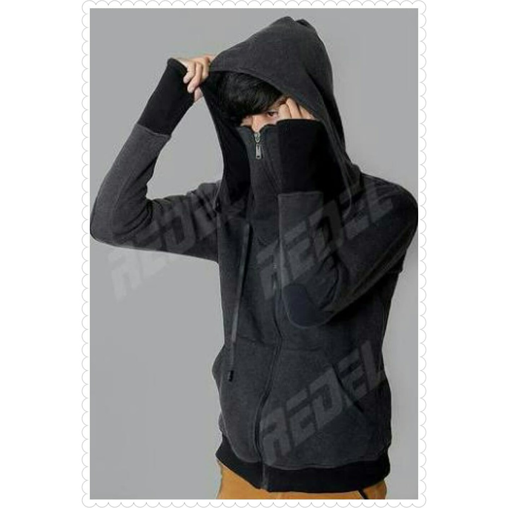 Jual JUAL jaket ninja gaiden abu tua TERBARU | Shopee Indonesia