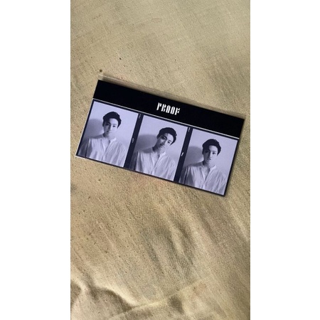Jual Postcard Jung Kook JK & PC Acrylic Namjoon RM, BTS PROOF | Shopee Indonesia