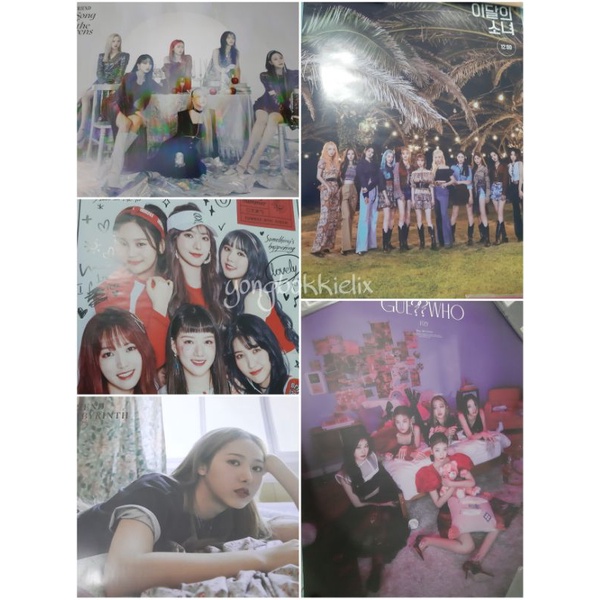 Jual poster gfriend loona itzy guess who sunny summer labyrinth sots 12 ...