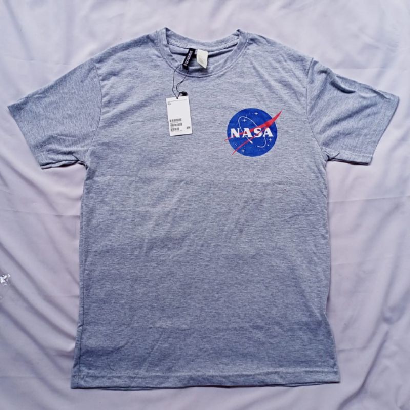 Jual TEE H&M NASA GREY | Shopee Indonesia