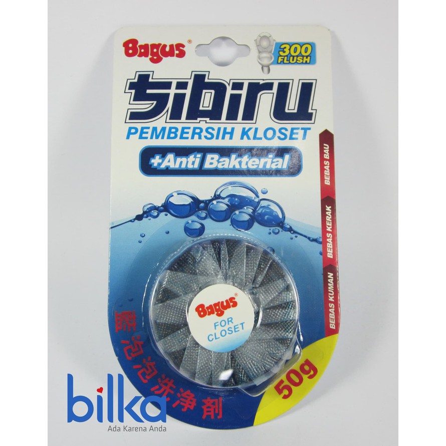 Jual BAGUS SIBIRU PEMBERSIH KLOSET 50g | Shopee Indonesia