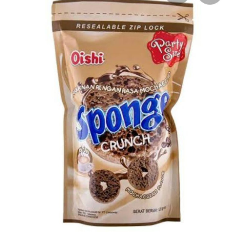 Jual SPONGE CRUNCH OISHI SNACK CEMILAN RINGAN | Shopee Indonesia