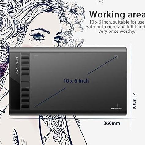 Jual TERMURAH!!! XP Pen Star 03 PRO Graphic DrawingPen Garansi Resmi 2 ...