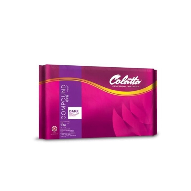 Jual COLLATA DARK CHOCOLATE COMPOUND 1kg | Shopee Indonesia