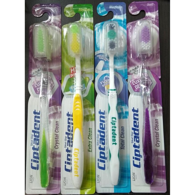 Jual Sikat gigi CIPTADENT extra clean MEDIUM | Shopee Indonesia