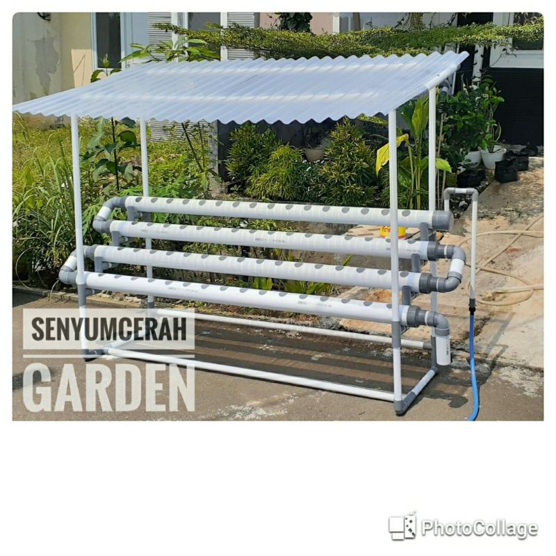 Jual Senyumcerah garden Kit Paket Hidroponik pipa power paralon DFT 2 ...