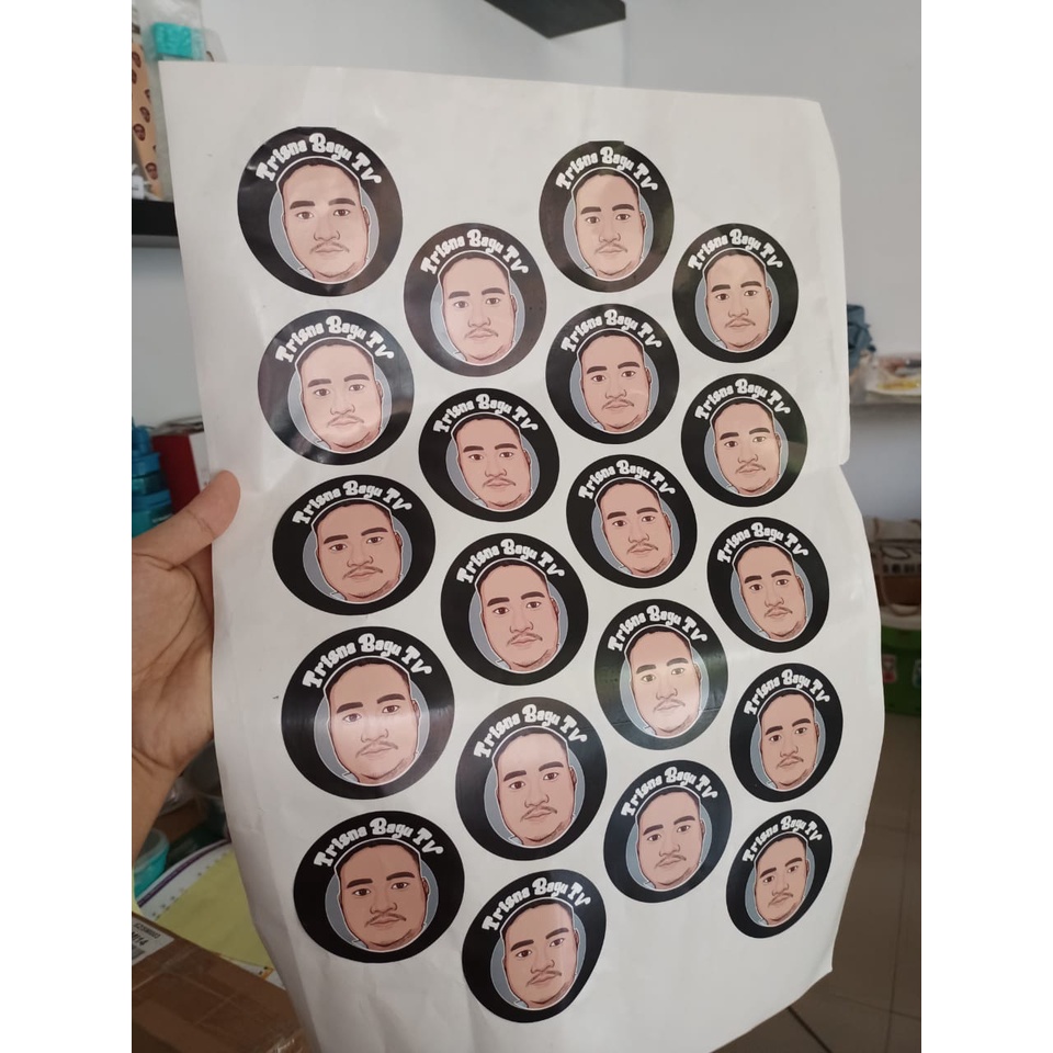 Jual MURAH CETAK STIKER VINYL PUTIH SUSU / STICKER VINYL CUTTING ...