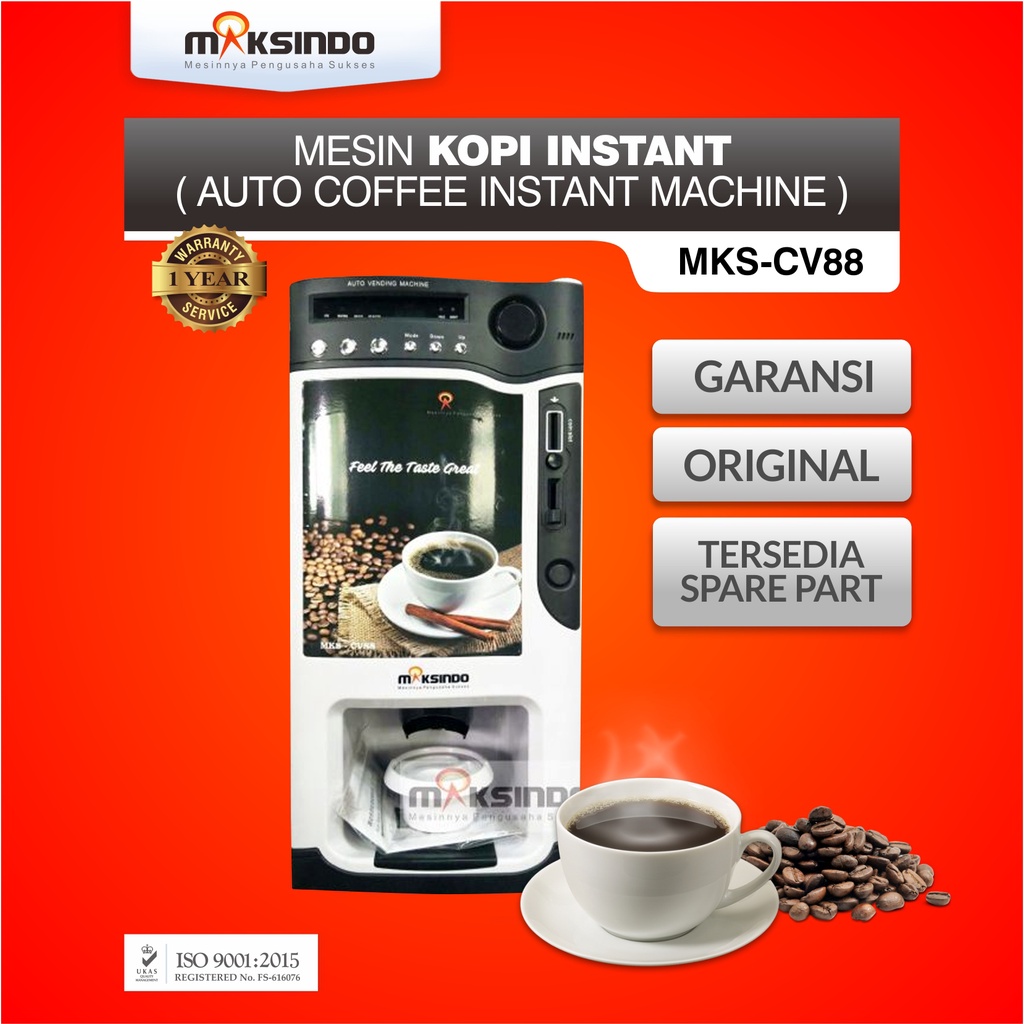 Jual Mesin Kopi Vending Espresso Murah MKS-CV88 | Shopee Indonesia