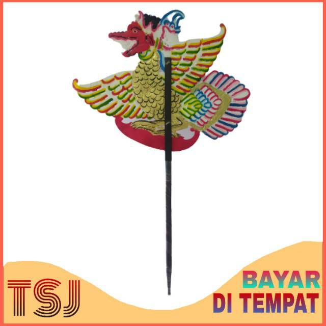 Jual Miniatur Wayang Kulit Kidangan Bentuk Burung Garuda | Shopee Indonesia