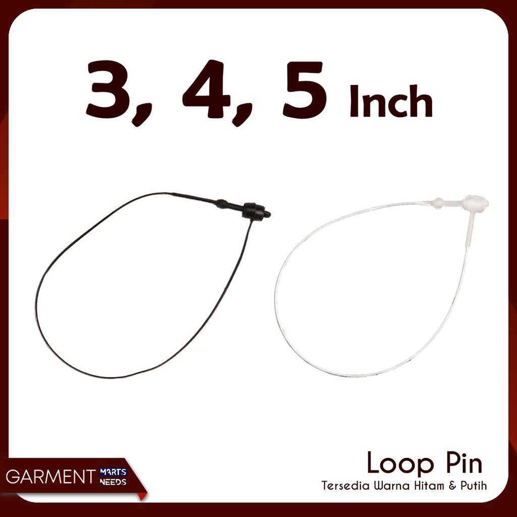 Jual LOCK PIN LOOP PIN STRING PIN ISI 5000 pcs | Shopee Indonesia