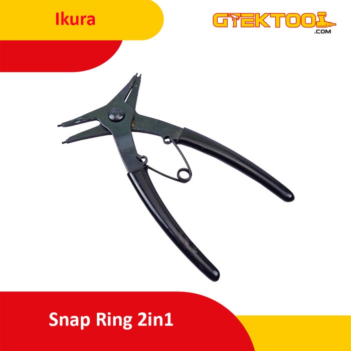 Jual Ikura Tang Snap Ring 2in1 Snapring Lurus Buka Tutup 2 Fungsi ...