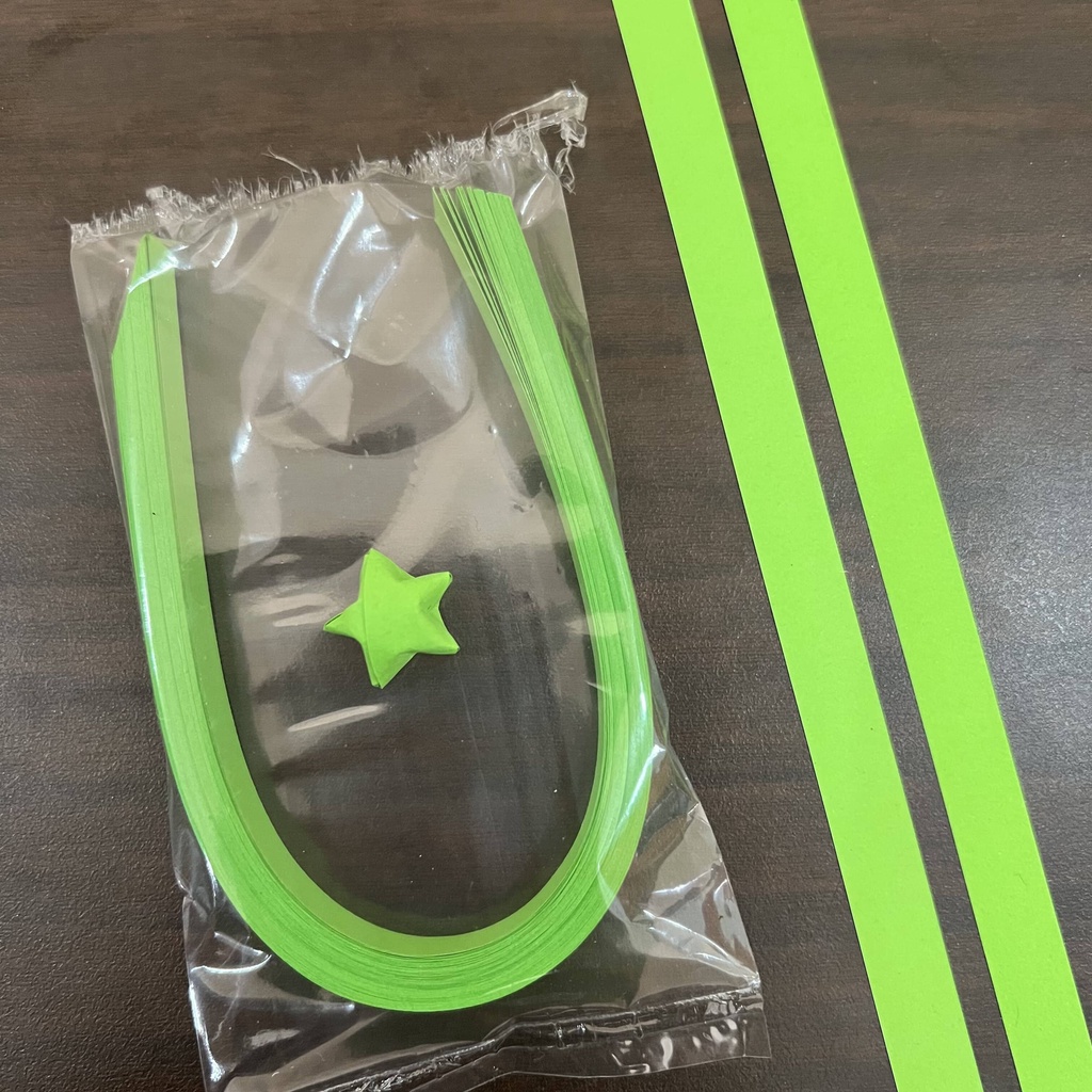 Jual Kertas Bintang Origami Star Paper Lipat Motif Warna Warni Pastel ...