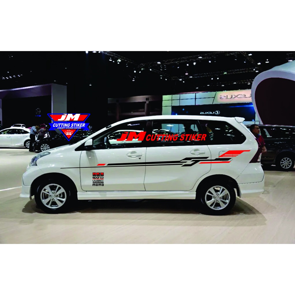 Jual Stiker mobil toyota avanza sticker mobil avanza cutting stiker ...
