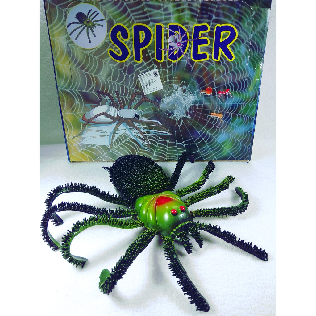 Jual Mainan Prank Laba Laba Karet Besar dan Kecil | Shopee Indonesia