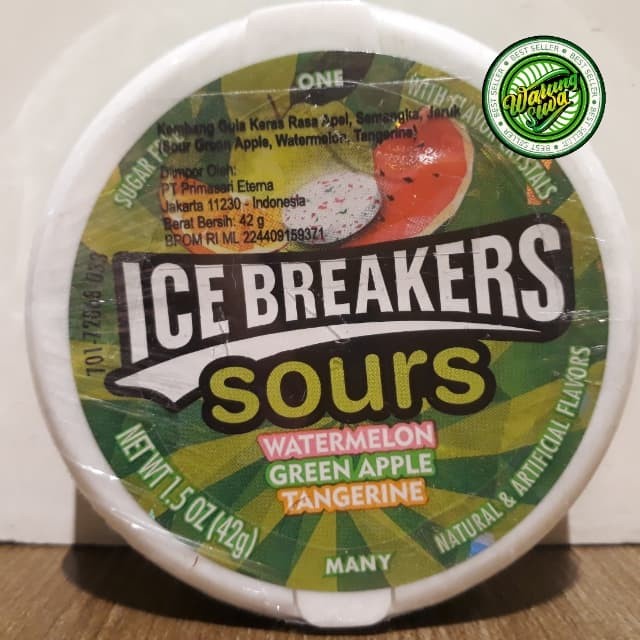Jual permen ice breakers sour-watermelon-green apple-tangerine 42 gram ... Jual permen ice breakers sour-watermelon-green apple-tangerine 42 gram ...