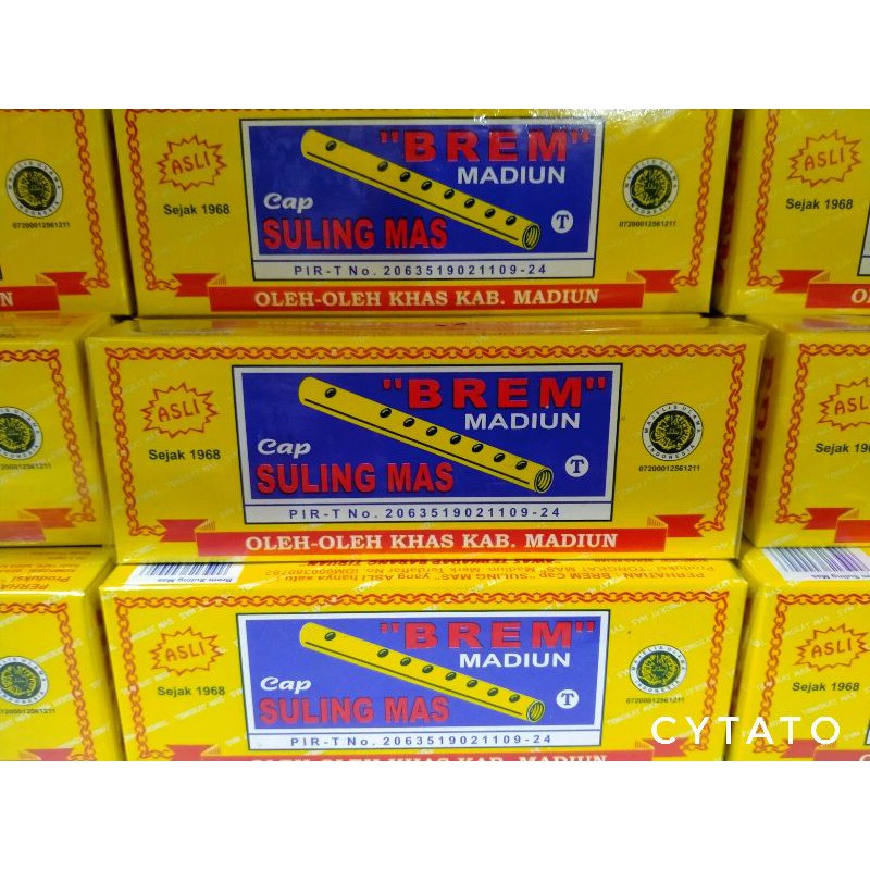Jual Brem Cap Suling Mas Madiun Rasa Original | Shopee Indonesia