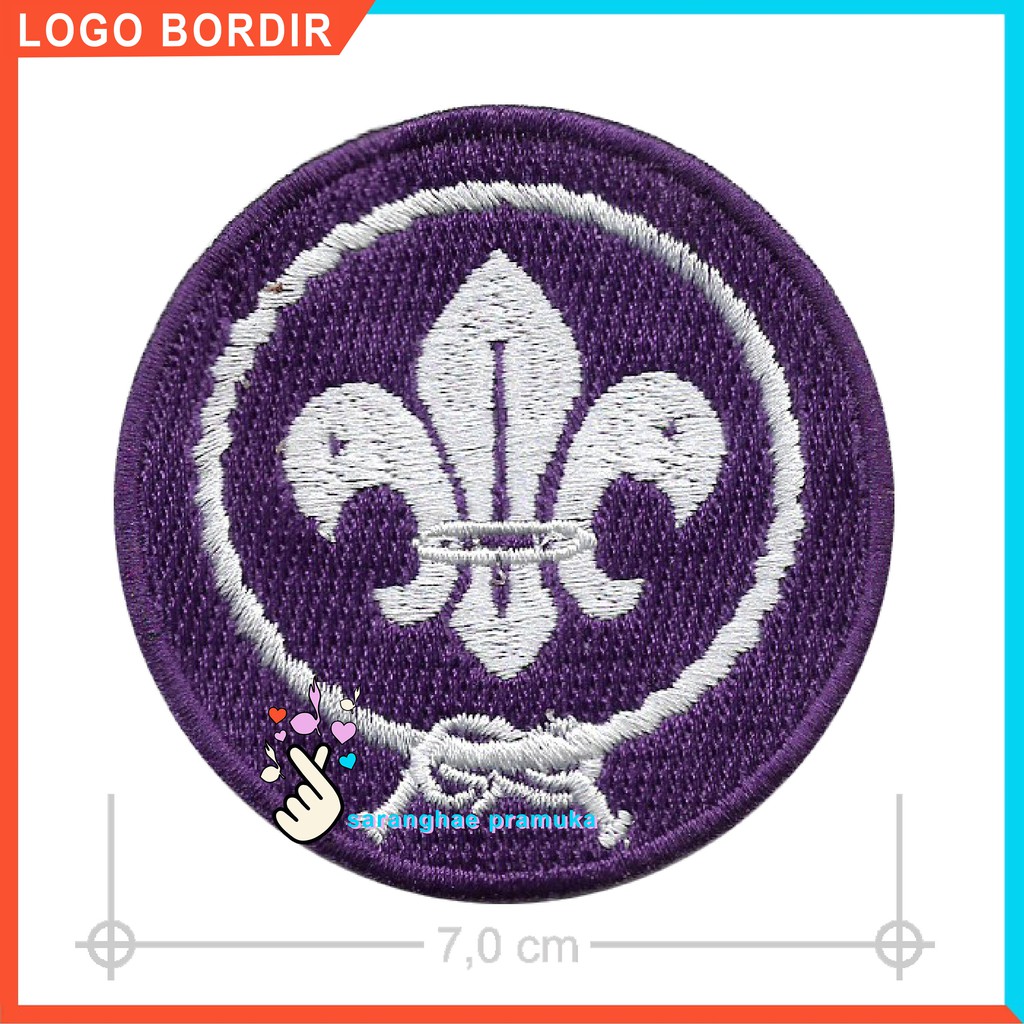 Jual Logo Bordir Tunas Gerakan Pramuka Wosm Pandu Dunia | Shopee Indonesia