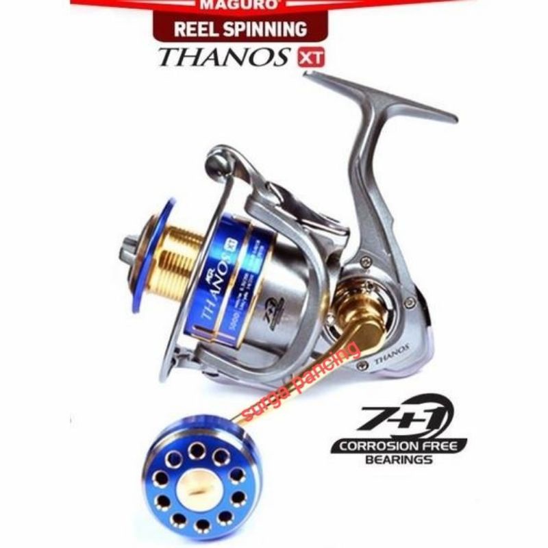 Jual Reel MAGURO THANOS XT power handle 1000 2000 3000 4000 5000 6000 8000 | Shopee Indonesia
