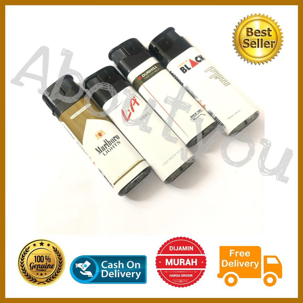 Jual Korek Api MAGNET Korek Gas Magnet Bara Cetek Rokok Lighter SNI ...