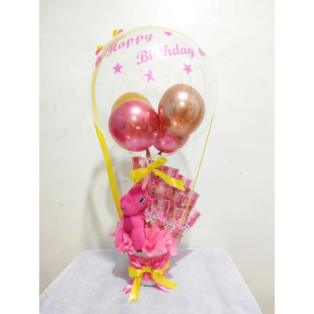 Jual Bucket balon Uang 10 lembar | Shopee Indonesia