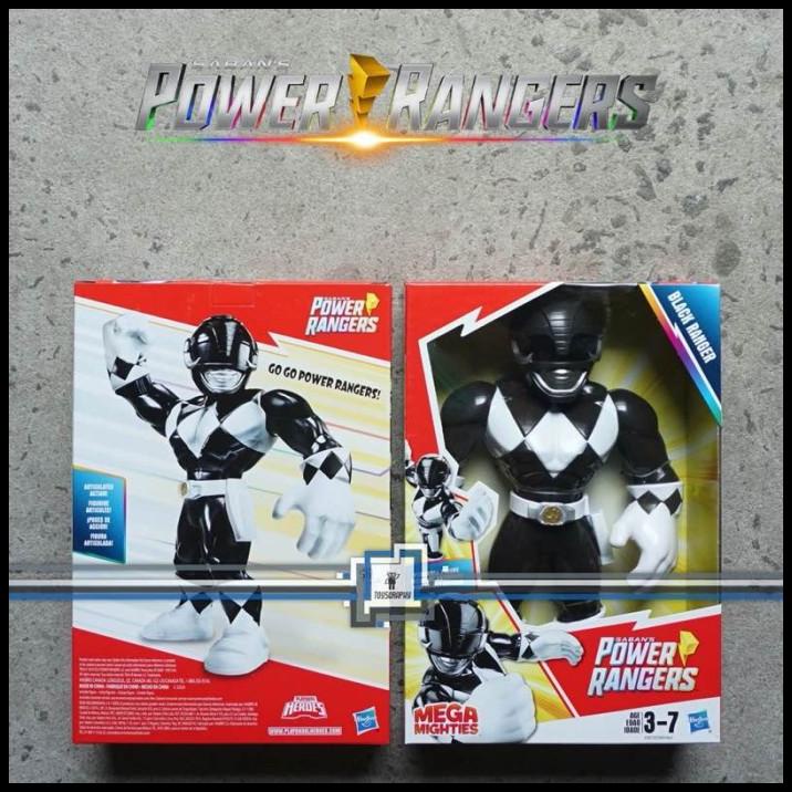 Jual Mega Mighties Power Rangers Black Ranger Artikulasi Playskool ...