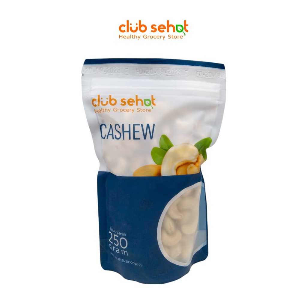 Jual Club Sehat Kualitas Organik Cashew Nut 250gr | Shopee Indonesia