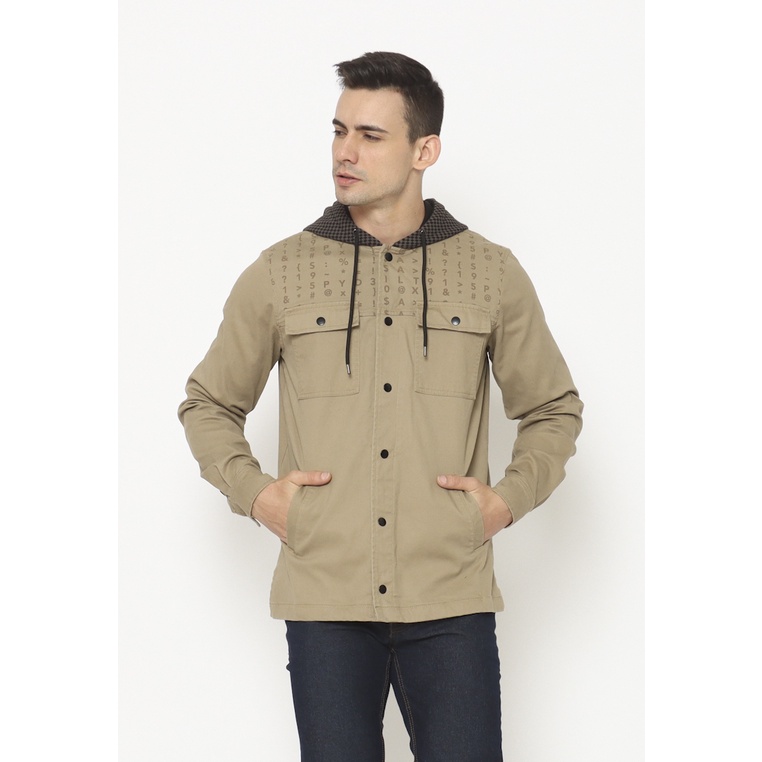 Jual Spyderbilt Jaket Pria Khaki Denver Semi (MJCK056-KHK) Planetsurf | Shopee Indonesia