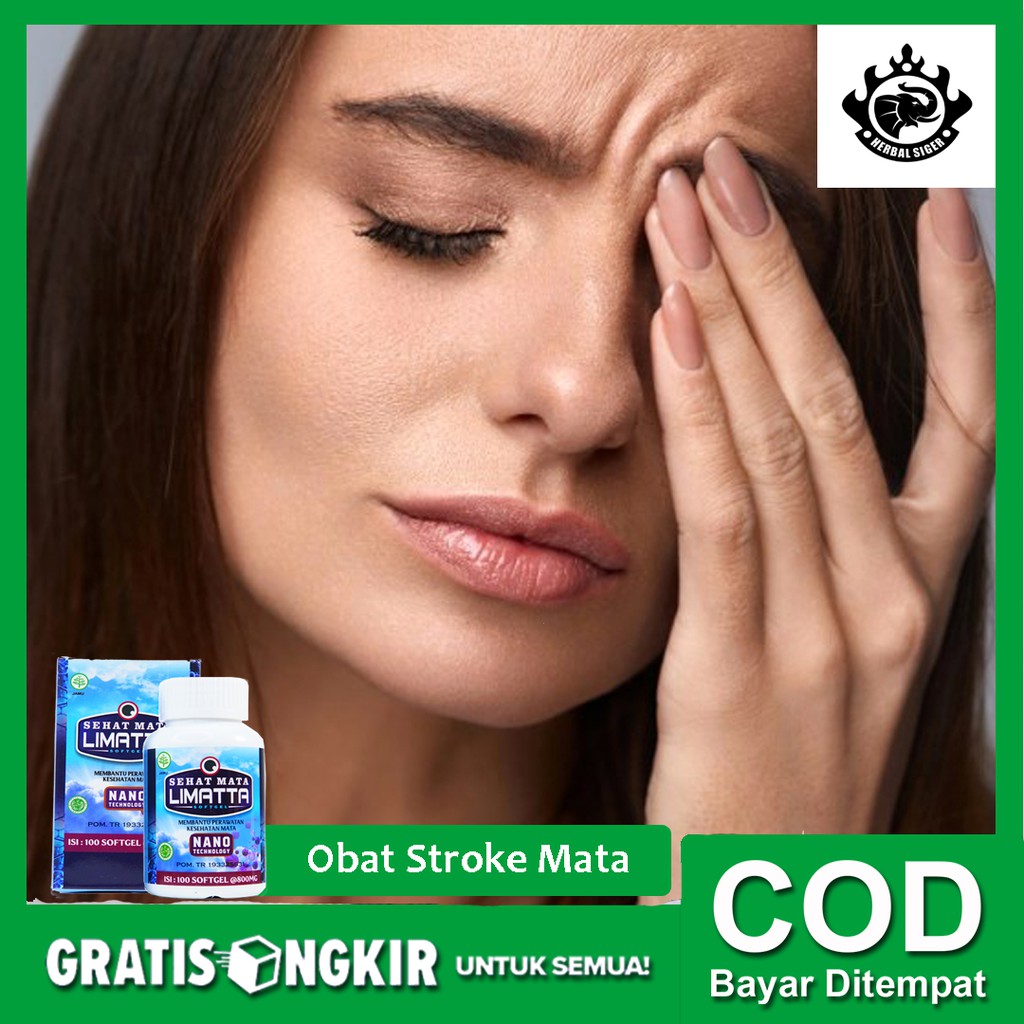 Jual Obat Herbal Stroke Mata - Penyumbatan Pembuluh Darah Mata Sehat Mata Softgel ASLI - HALAL ...