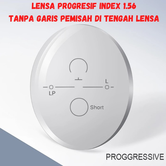 Jual Lensa Baca Minus Progresif progressive progresifmc index 1.56 ...