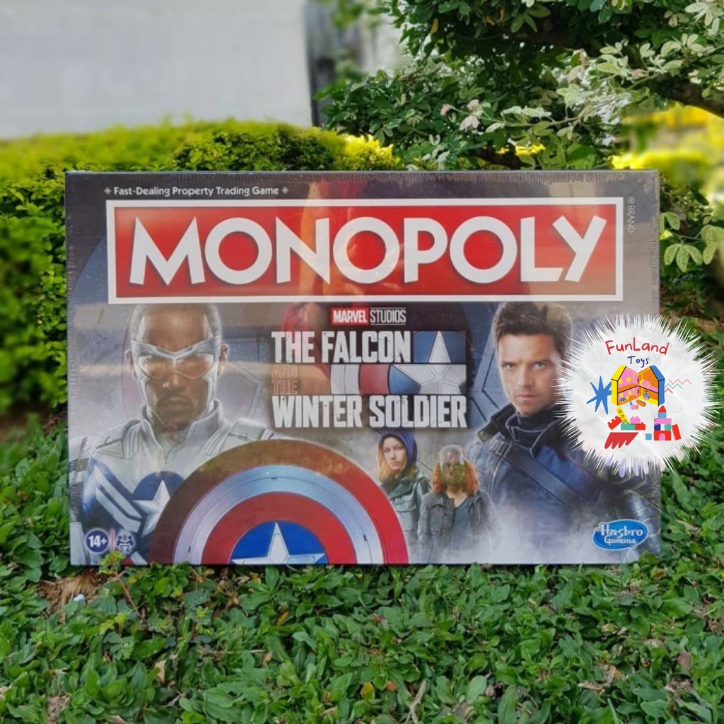 Jual Monopoly Marvel Studios The Falcon and Winter Soldier Board Game ...