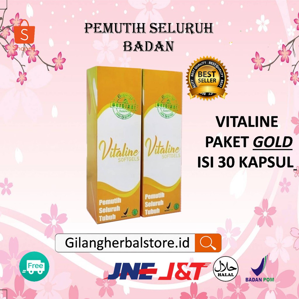 Jual vitaline ( paket gold ) | Shopee Indonesia