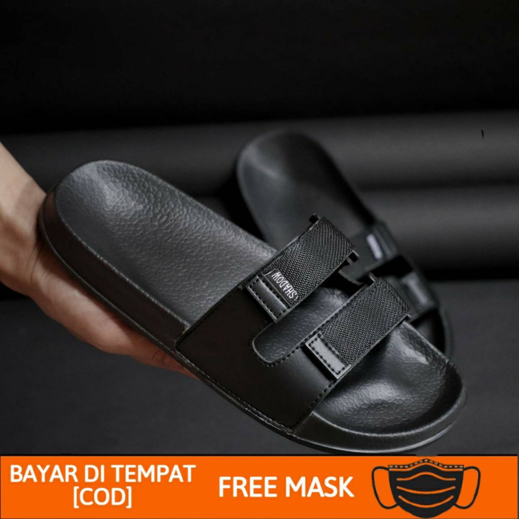 Jual Sandal slop pria shadow island original handmade sendal pria ...