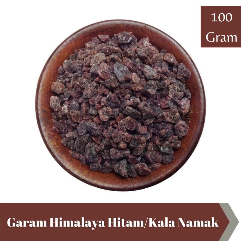 Jual 100 gr Garam Himalaya Hitam/Kala Namak/Himalayan Black Salt ...