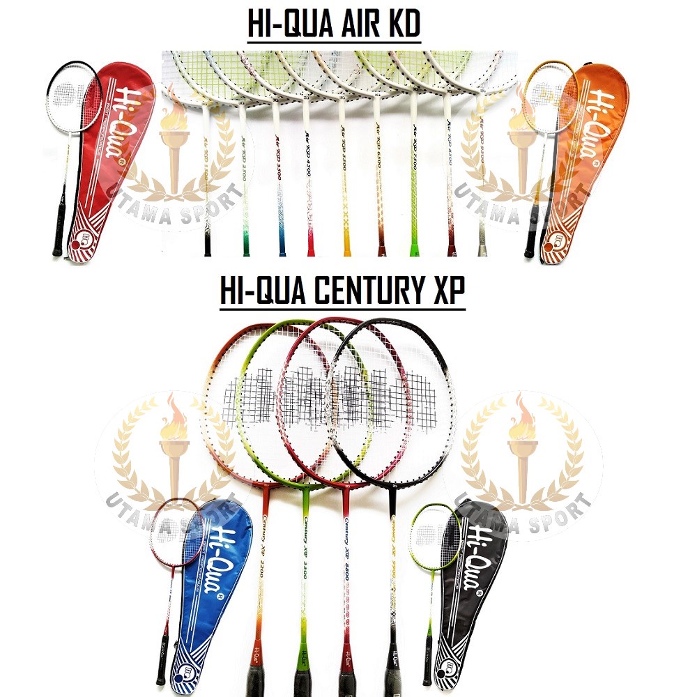 Jual Raket Badminton / Bulutangkis Hi-Qua Air KD All Around / Century ...