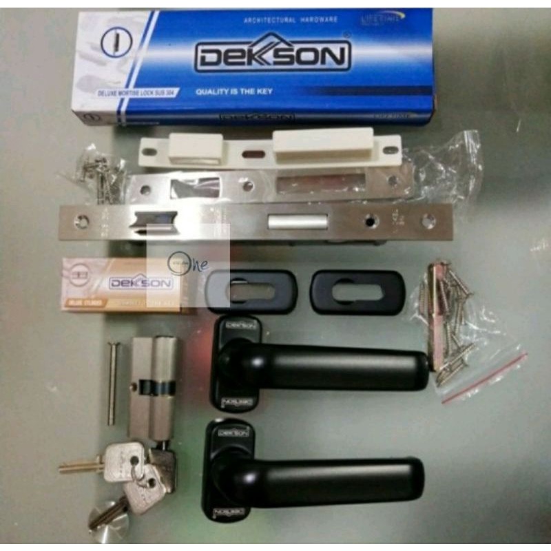 Jual Lever Handle Dekson / Dekkson LHR 816 + Mortise Dekson / Dekkson ...