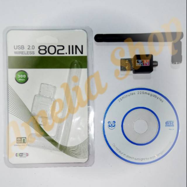 Jual Realtek RTL8188FTV 300Mbps 802.11N Antena 2dBi Wireless Adapter ...
