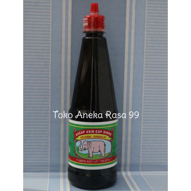 Jual kecap asin Bangka cap Siong/Gajah botol kecil | Shopee Indonesia