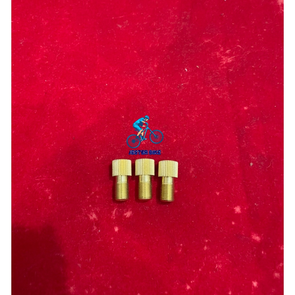 Jual Adaptor pentil sepeda fixie france presta sambungan pompa kuningan ...