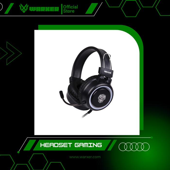 Jual Rexus Headset Gaming Vonix F30 - Putih | Shopee Indonesia