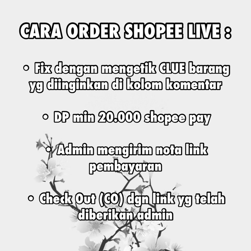 Jual Cara Order Shopee Live | Shopee Indonesia