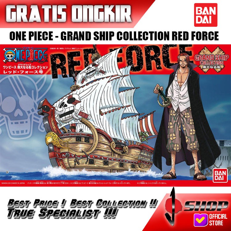 Jual ONE PIECE GRANDSHIP / GRAND SHIP COLLECTION / GSC RED FORCE ...