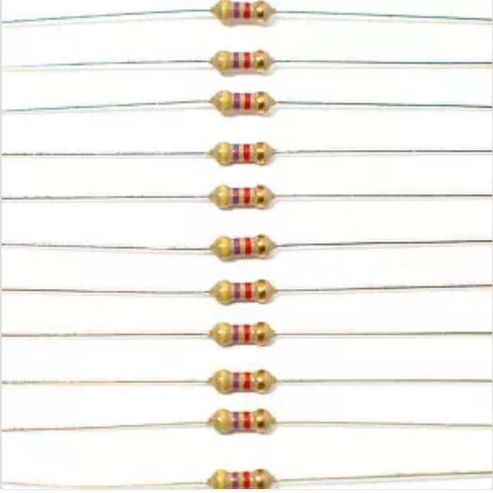 Jual Resistor 4k7 Ohm 1/4 watt (10pcs) | Shopee Indonesia