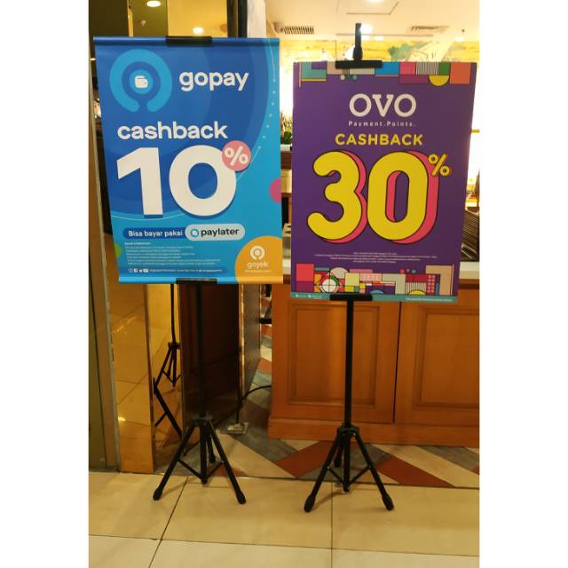 Jual RANGKA TRIPOD BANNER TRIPOT BENNER STAN STAND STANDING DISPLAY ...