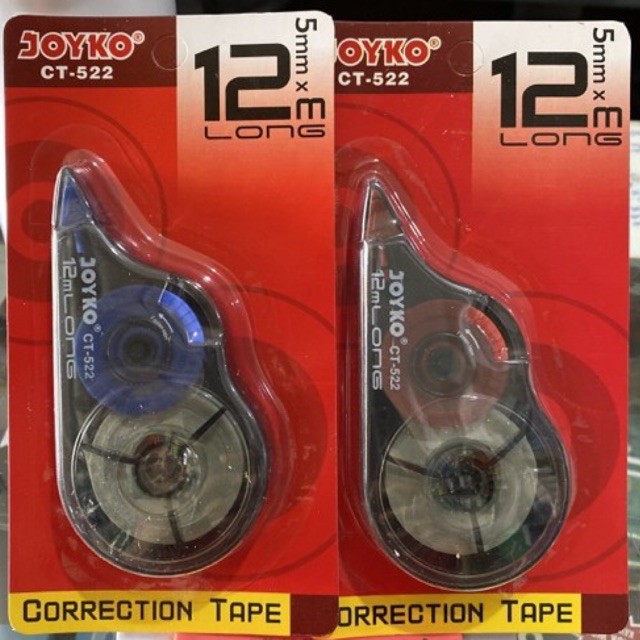 Jual Correction Tape / Pita Koreksi Joyko Tipx CT-522 Ct522 | Shopee ...