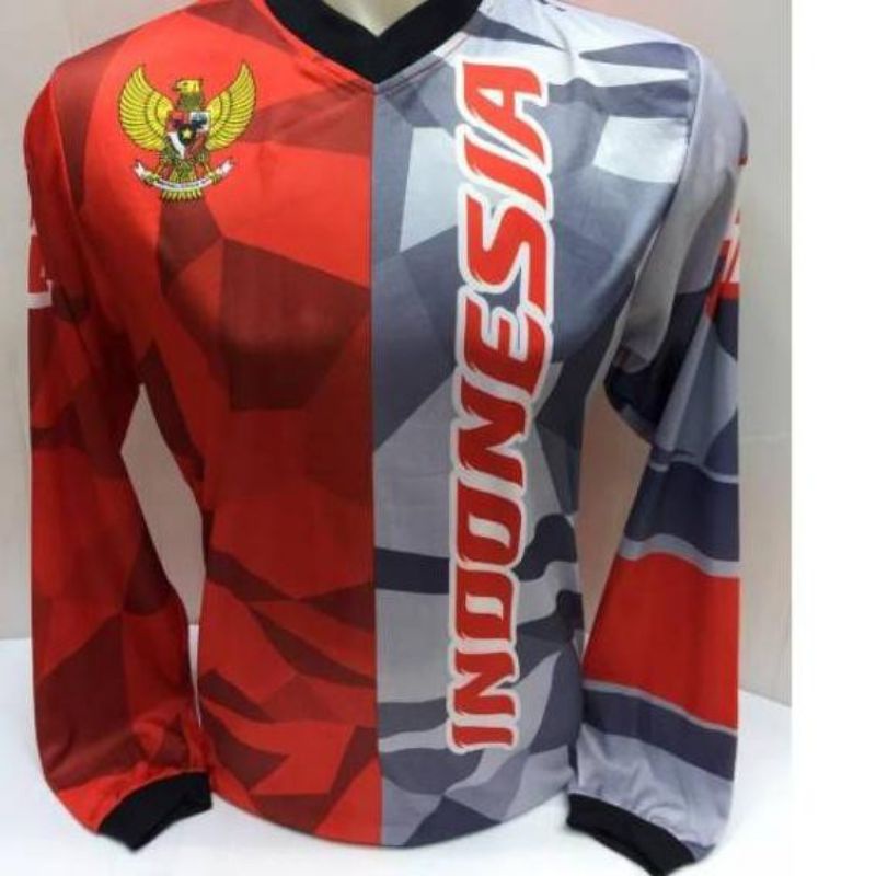 Jual Jersey sepeda team indonesia baju sepeda downhill indonesia baju ...