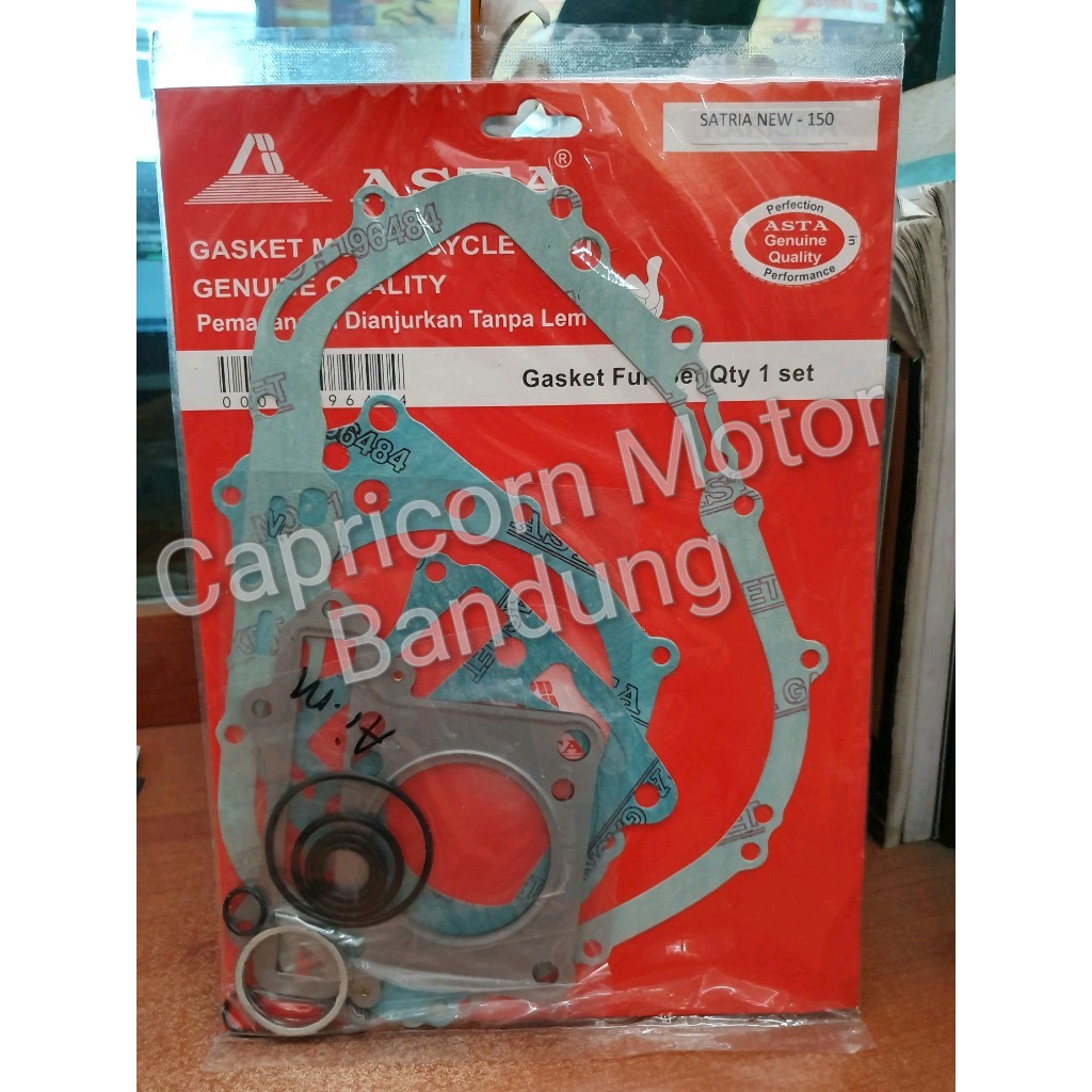 Jual Paking Gasket Fullset SATRIA FU 150 ASTA full set perpak packing | Shopee Indonesia