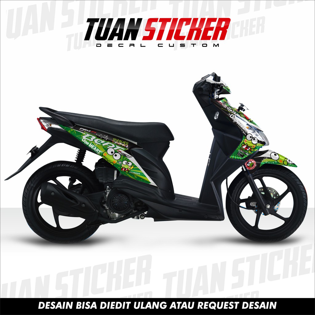 Jual Sticker Striping DECAL Honda Beat Karbu, Sticker Beat, Sticker ...
