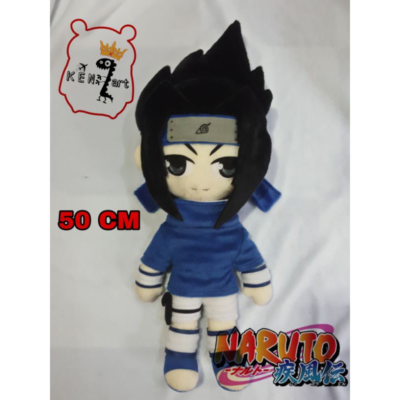 Jual BONEKA SASUKE BAHAN BULU 50CM BONEKA NARUTO BONEKA ANIME BONEKA ...
