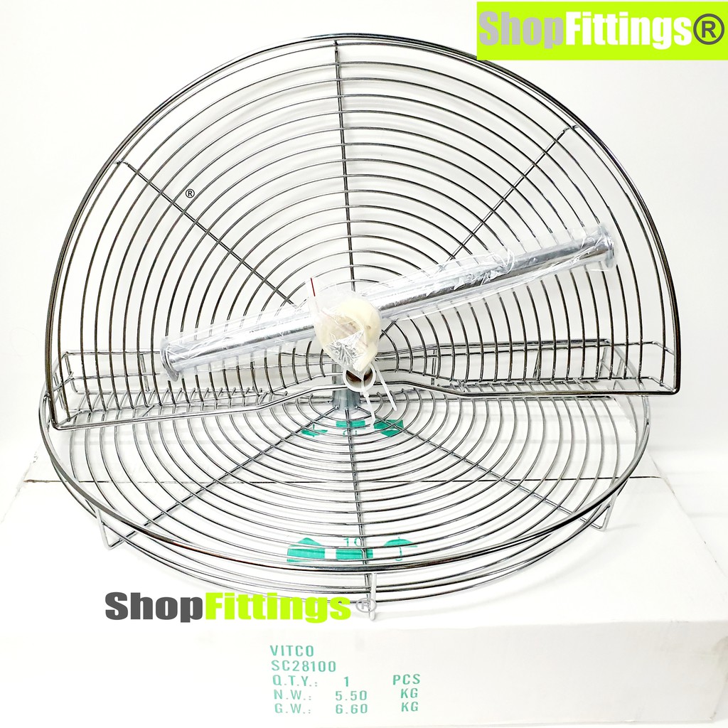 Jual VITCO SC Or XC 28100 Rak Dapur Sudut Putar Serbaguna 180° Corner ...