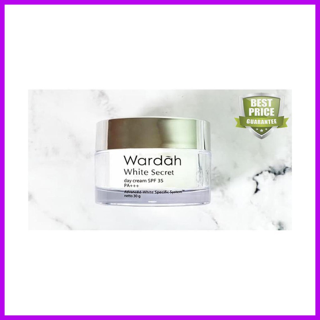 Jual Wardah White Secret Day Cream SPF 35 PA+++ 30ml | Shopee Indonesia